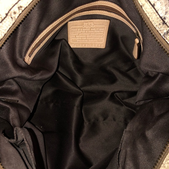 Coach | Bags | Coach Limited Edition Python Handbag | Poshmark